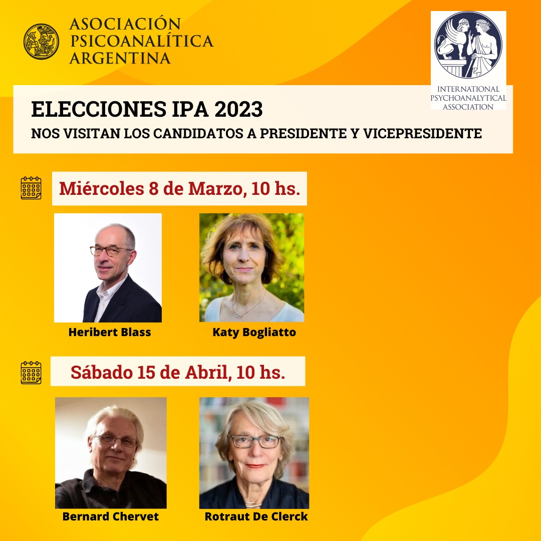 ELECCIONES IPA 2023 - APA | Asociación Psicoanalítica Argentina